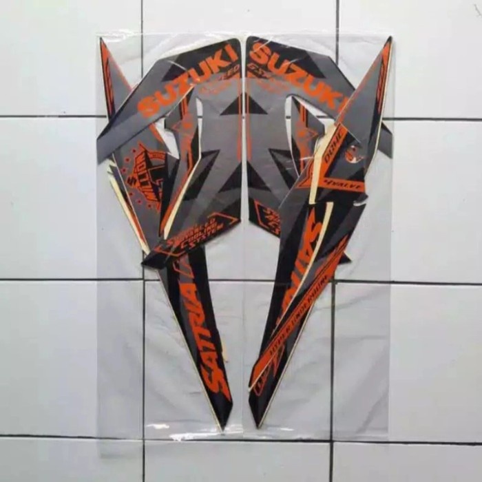 Jual Sticker stripping body Satria Fu new facelift | Shopee Indonesia