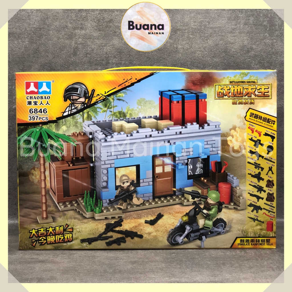 Jual BRICKS CHAOBAO BATTLE GROUND DESERT STORM MAINAN EDUKASI ANAK COWO ...
