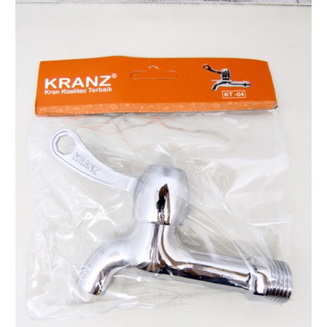 Jual Keran Air Kranz KT04 1/2inch / Kran Tembok Stainless | Shopee Indonesia