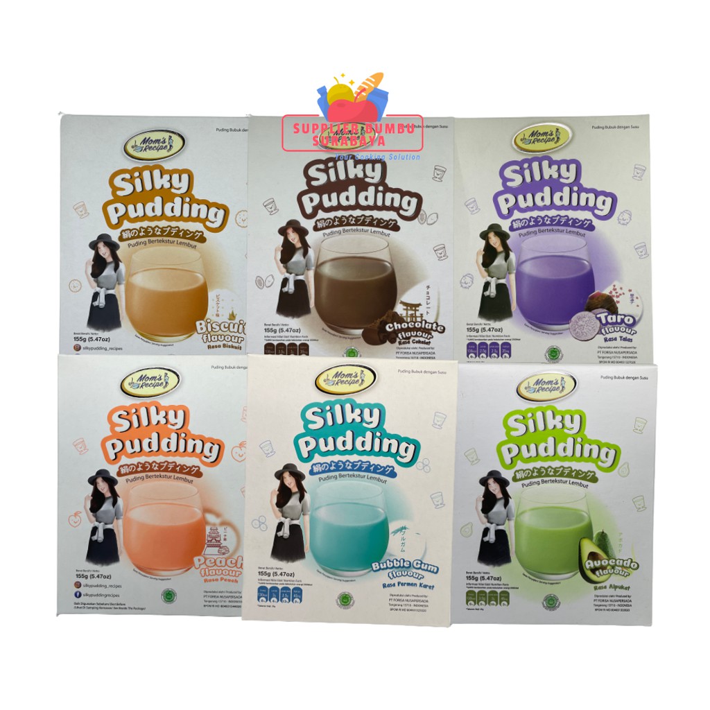 Jual Silky Pudding Forisa Mom’s Recipe 155g PUYO Puding Susu Smooth ...