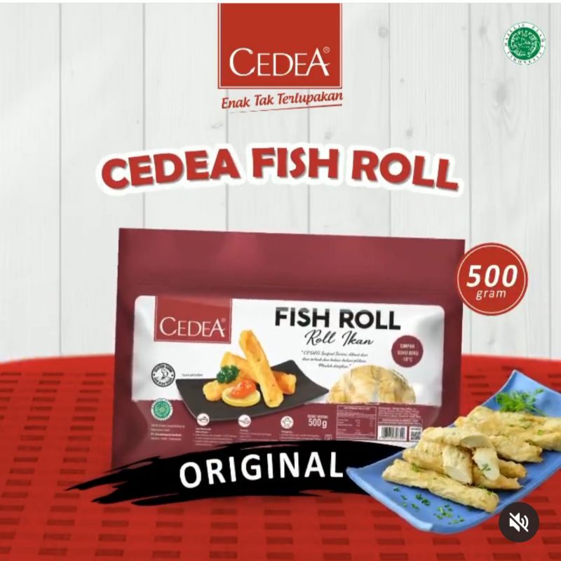 Jual Cedea Fish Roll Original | Shopee Indonesia