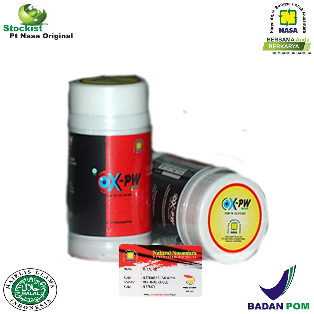 Jual Ox Pw Original Nasa Obat Mata Min dan Katarak /Stockist PT Nasa ...