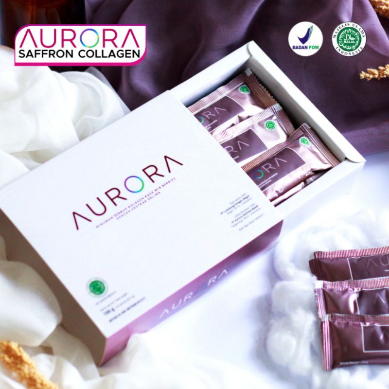 Jual AURORA SAFFRON COLLAGEN I SAFFRON COLLAGEN TERLARIS | Shopee Indonesia