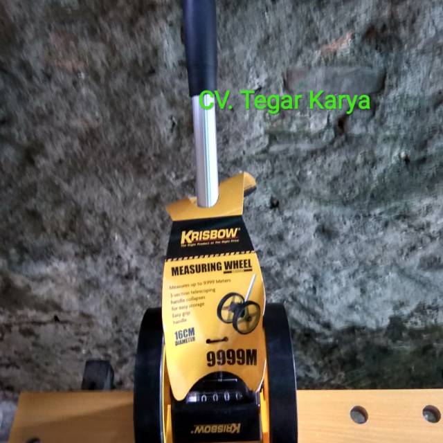 Jual Krisbow meteran dorong 2 roda / measuring wheels / alat pengukur ...