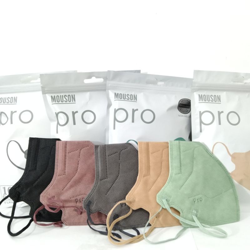 Jual MASKER KN95 MOUSON PRO PREMIUM 5PLY ISI 10PCS | Shopee Indonesia
