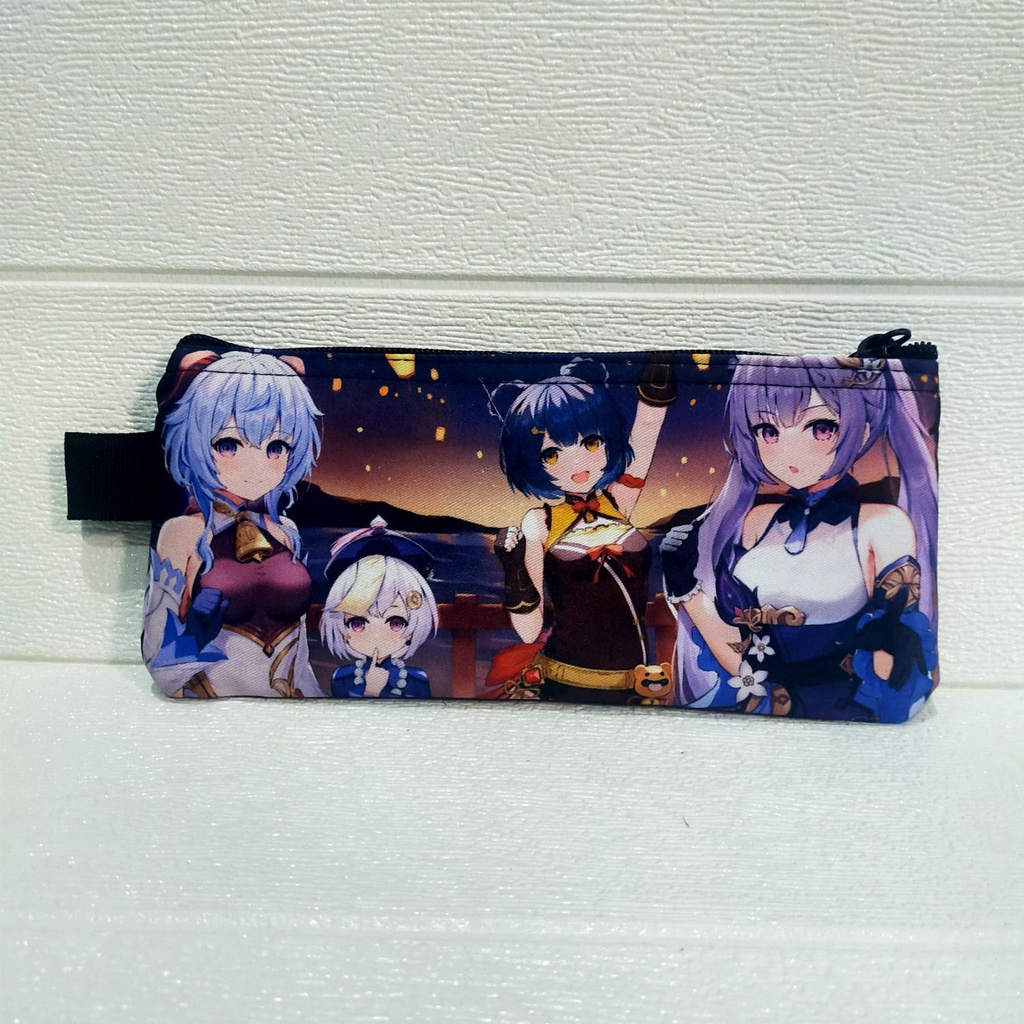 Jual pencil case / tempat pensil anime genshin impact / zonglie ...