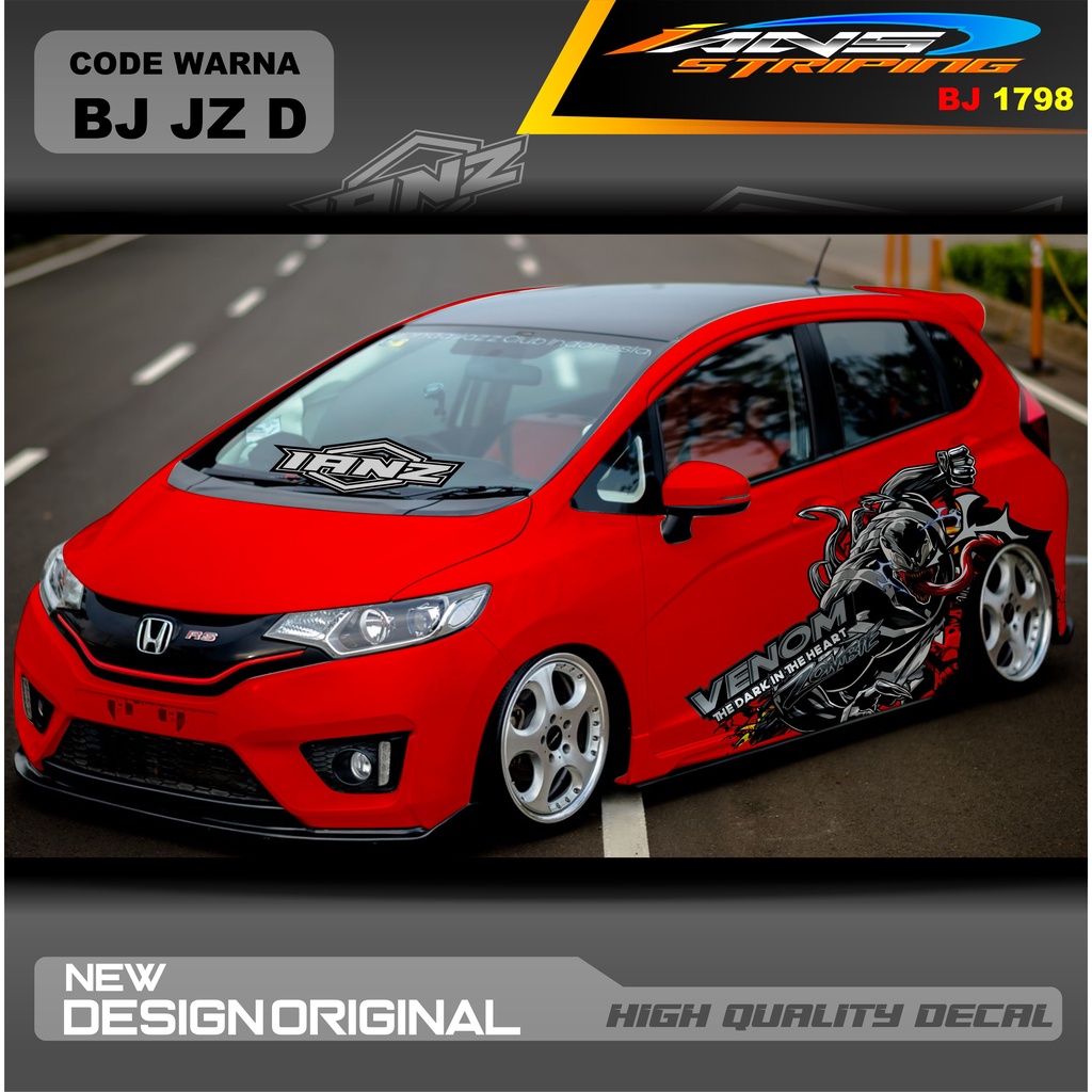 Jual STIKER MOBIL HONDA JAZZ MOBIL AGYA AYLA AVANZA DLL / STIKER ...