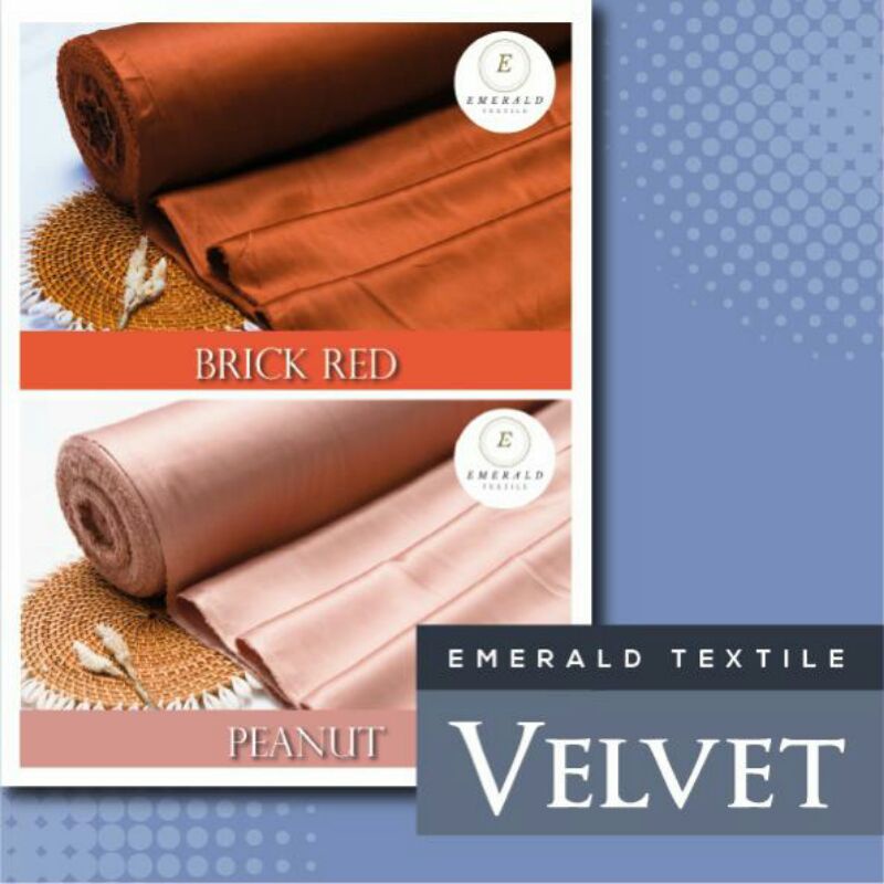 Jual ( BUKAN HIJAB ) 1 METER Kain Satin Velvet Super Premium ( HARGA ...
