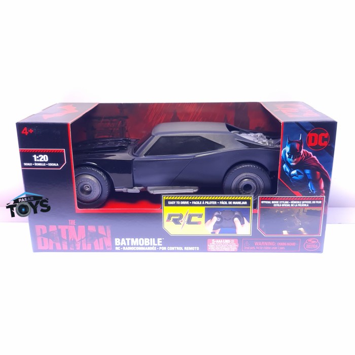 Jual DC Comics The Batman Batmobile 1:20 Scale Remote Control Car RC ...