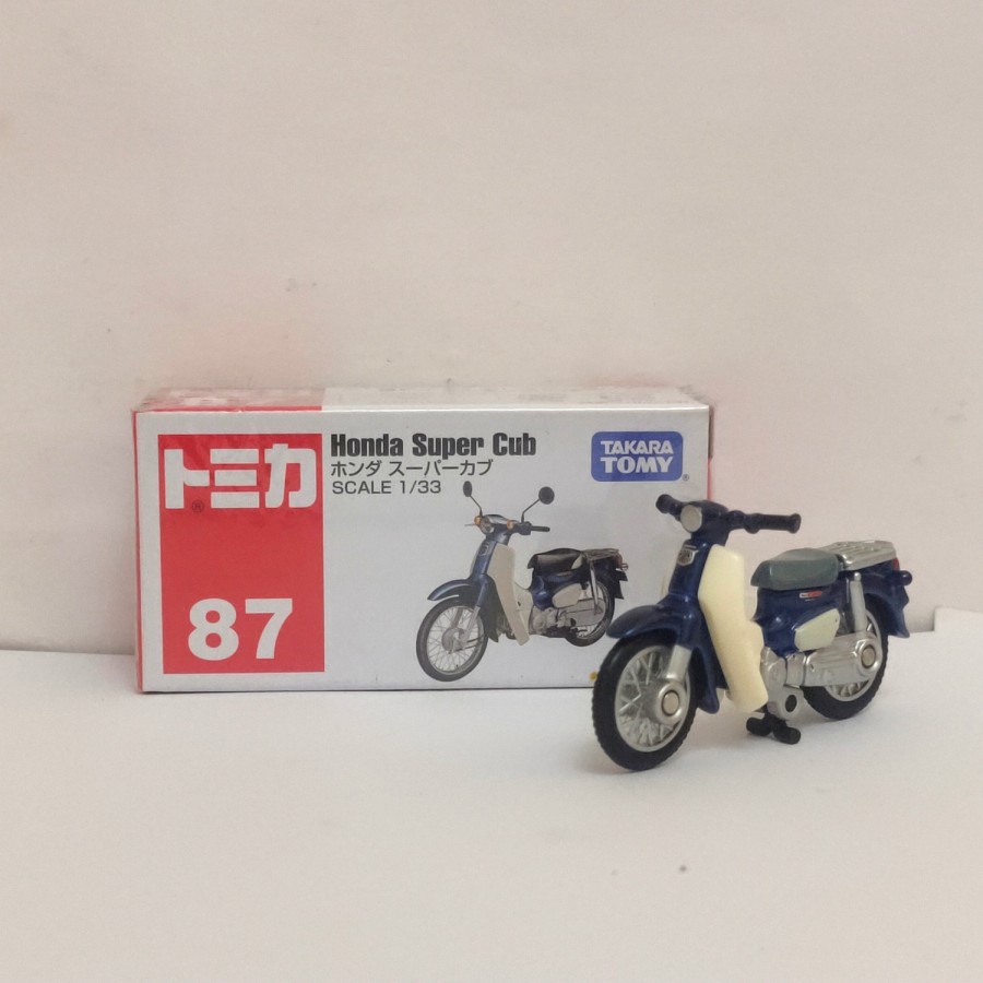 Jual Tomica Reguler No 87 Honda super cub Diecast motor klasik Original ...