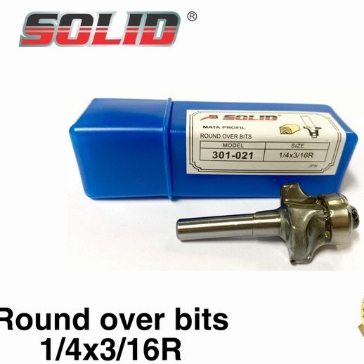 Jual Mata router mata profil 301-021 SOLID round over bits | Shopee ...