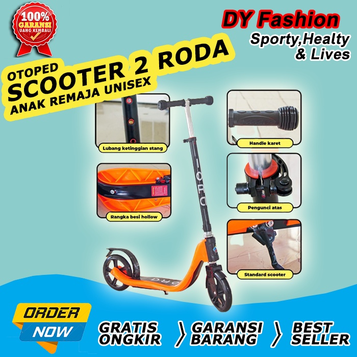 Jual Scooter anak skuter otopet perempuan SP46 scooter anak otoped ...