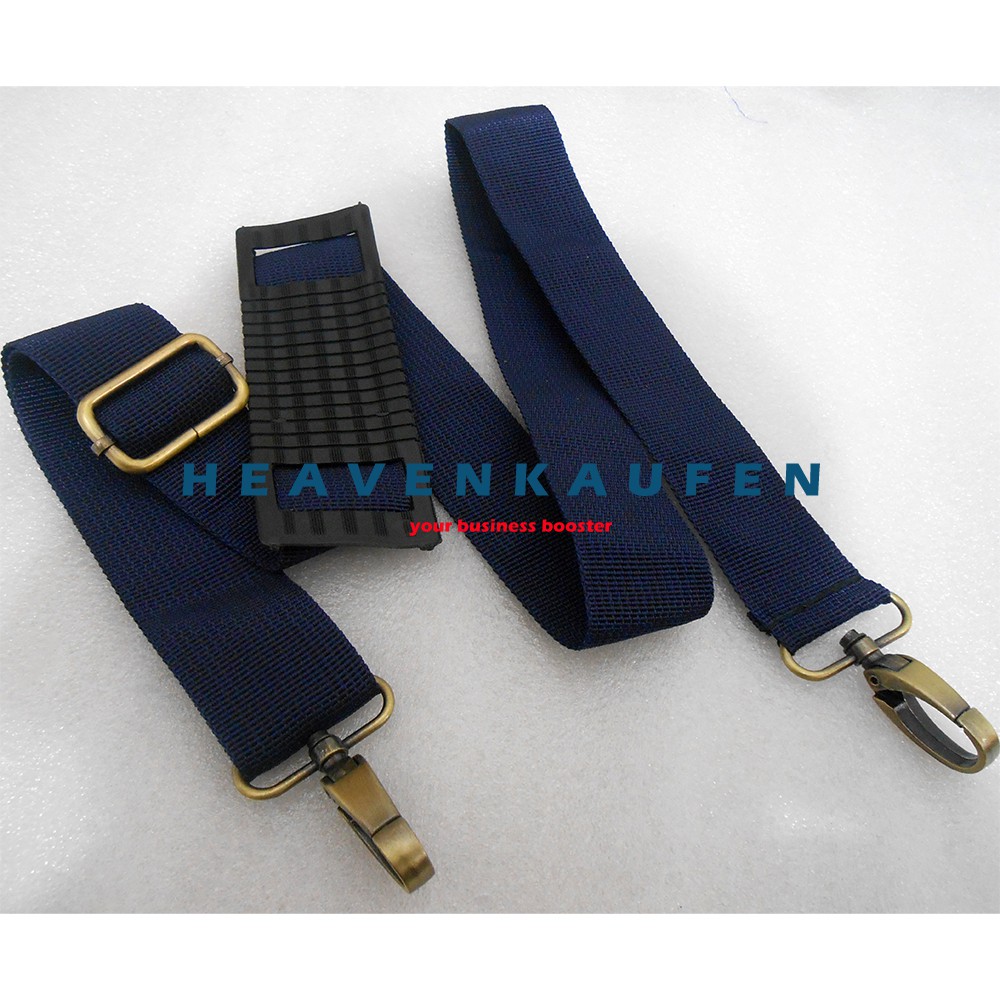 Jual Strap Tas / Tali Selempang Tas Pria Biru Navy Dongker Lebar 3,8 cm ...