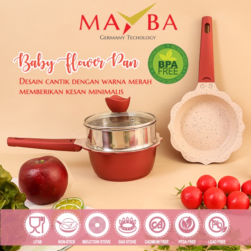Jual Panci Mayba Jerman Complate set baby pan / wajan peralatan masak ...