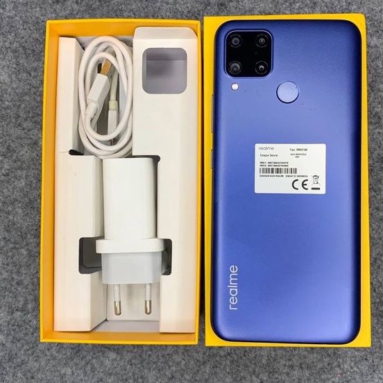 Jual Realme C15 4/64GB Bekas/Second Fullset Mulus Banget | Shopee Indonesia