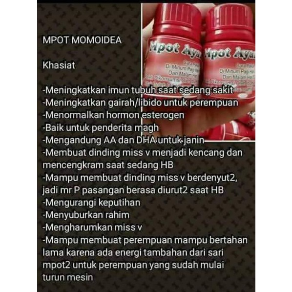 Jual Mpot Momo (kemasan botol mini) | Shopee Indonesia