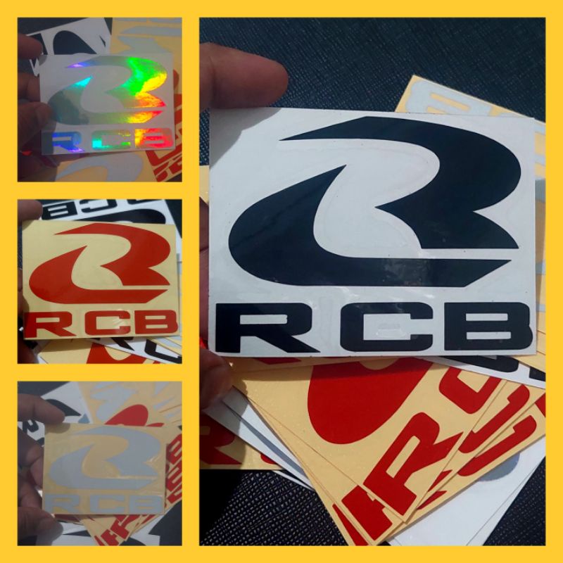 Jual STICKER CUTTING RCB RACING BOY | Shopee Indonesia