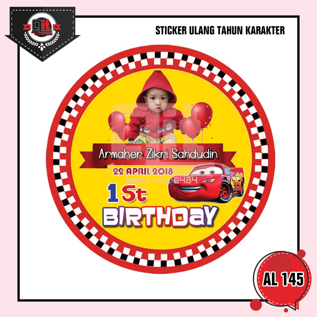 Jual STICKER ULTAH KARAKTER | Shopee Indonesia