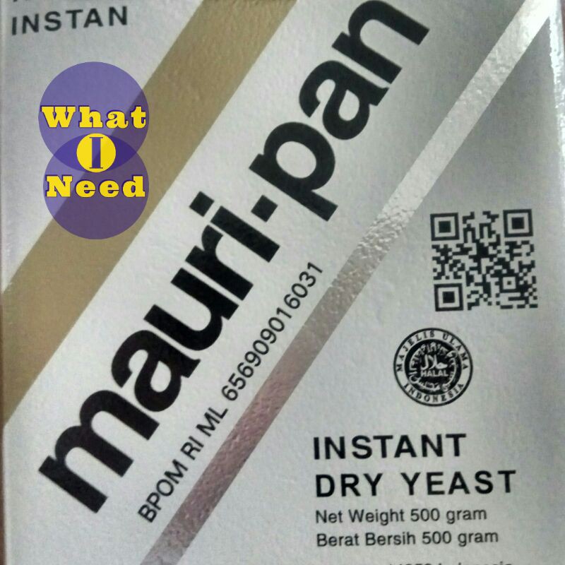 Jual Mauripan Instant Dry Yeast / Ragi Kering Instan 50 gram (Repack ...