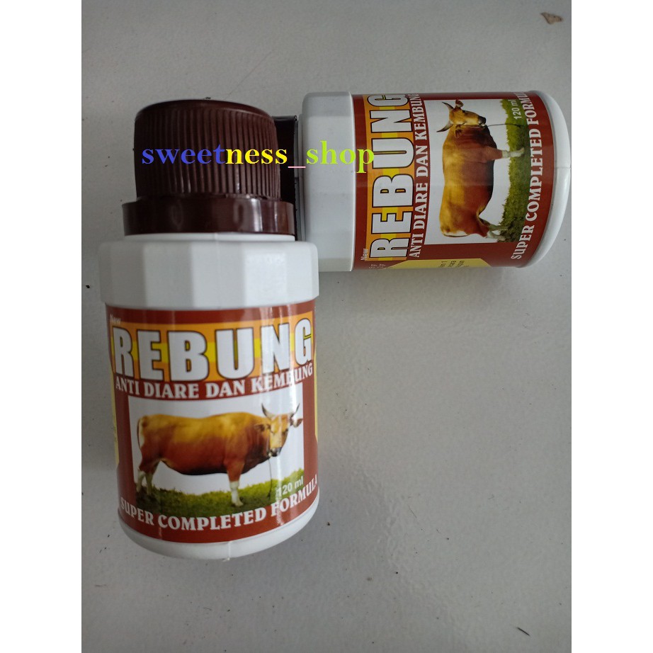 Jual Rebung sapi 125 ml obat kembung dan diare pada sapi kambing ternak ...