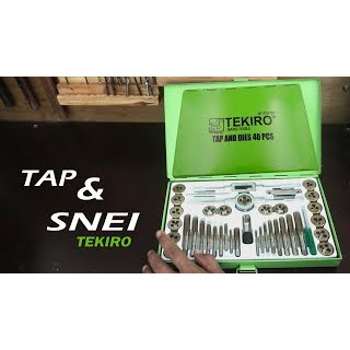 Jual PAKET ALAT TAP BAUD SET Hand Taps and Dies Set TEKIRO 40 PCS ...