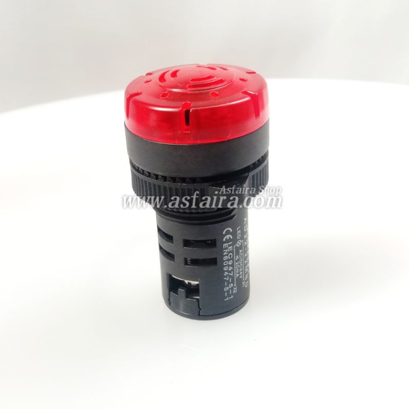 Jual Buzzer 24Volt/Alarm 24Volt/Pilot lamp buzzer 22mm | Shopee Indonesia