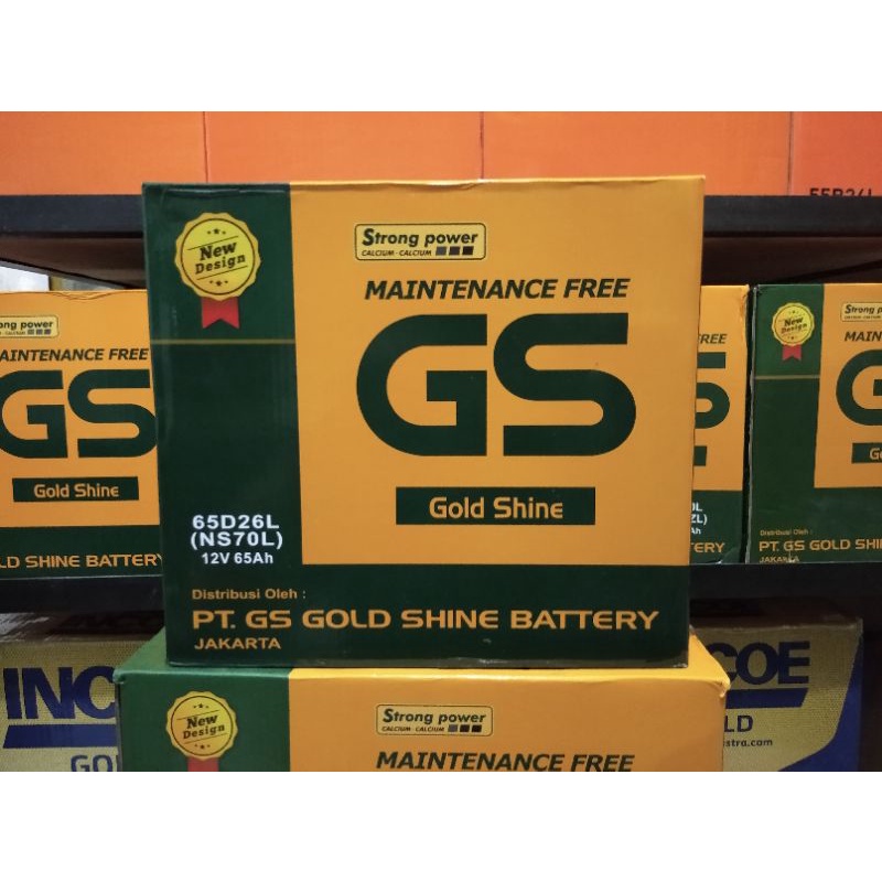 Jual Aki GS NS70L Mobil Pajero Exceed Fortuner Innova Diesel Xtrail Alphard Kering MF Mitsubishi ...