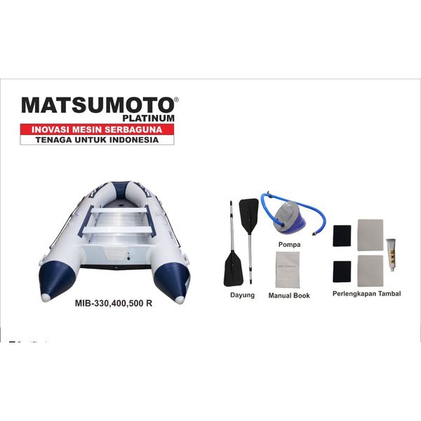 Jual Perahu Karet Lantai Alumunium Size 6 Orang INFLATABLE BOAT MIB ...