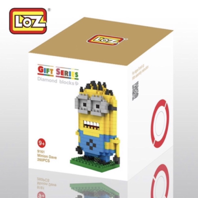 Jual MAINAN BRICKS LOZ NANO BLOCK MINION | Shopee Indonesia