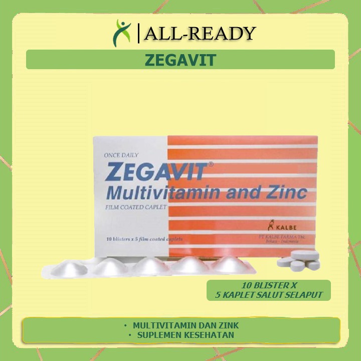 Jual Zegavit Multivitamin dan Zinc - Box | Shopee Indonesia