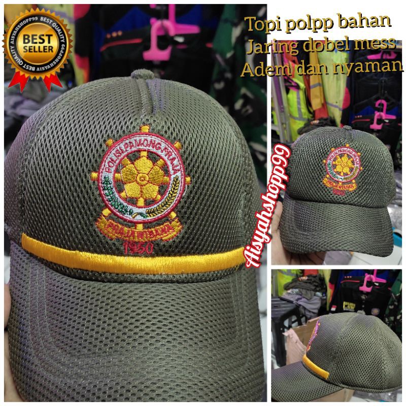Jual TOPI POLPP BAHAN JARING POLPP/GOL 1 GOL 2 | Shopee Indonesia