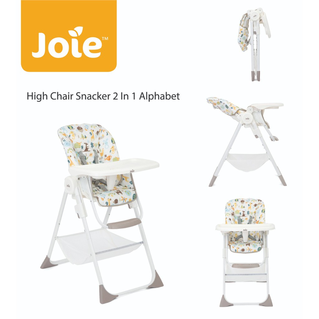 Jual Joie Snacker 2 in 1 Highchair Alphabet | Shopee Indonesia