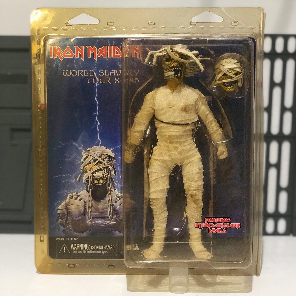 Jual NECA MUSIC ACTION FIGURE EDDIE IRON MAIDEN WORLD SLAVERY TOUR ...