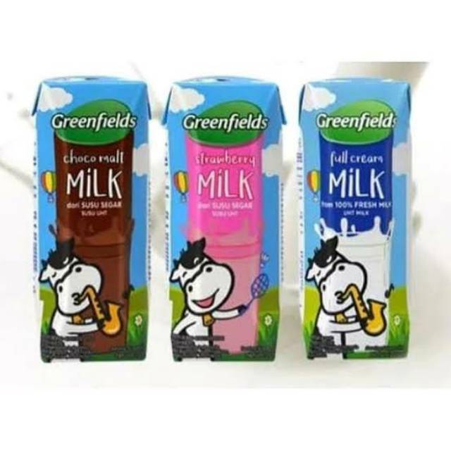 Jual Susu Greenfield 250 ml - 1 Dus Isi 32 Pcs | Shopee Indonesia