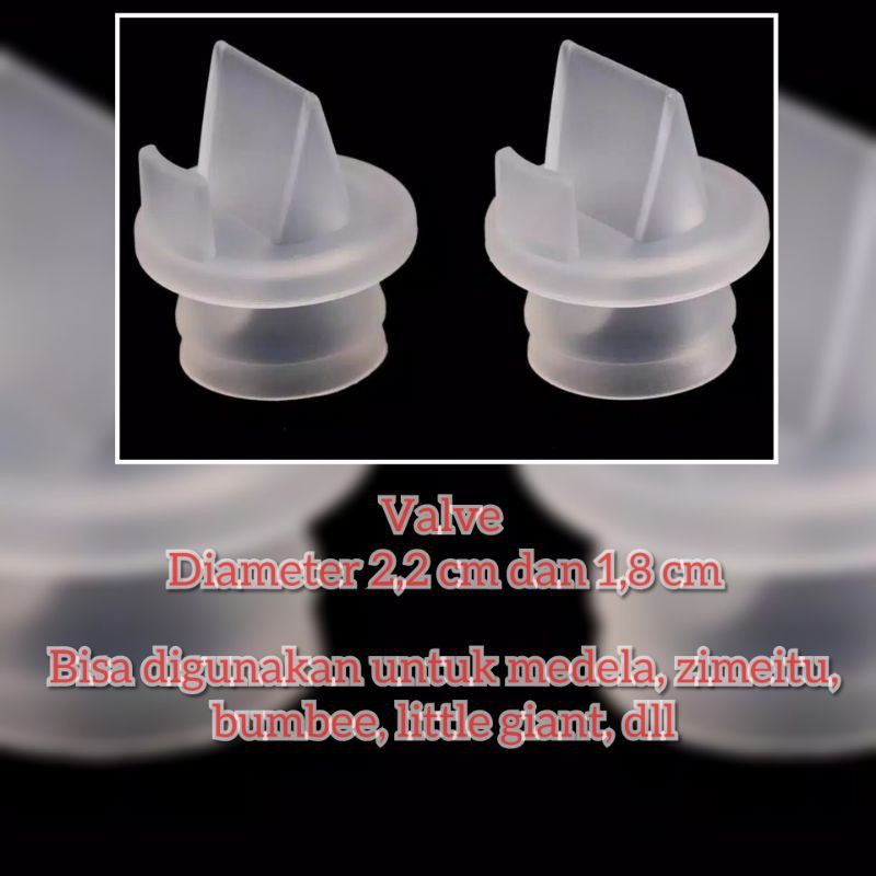 Jual 01PCS Duckbill Valve Katup Silicon Sparepart Pompa Asi Sondkoo ...