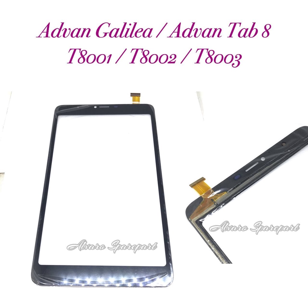 Jual TOUCHSCREEN TAB ADVAN GALILEA / ADVAN TAB 8 T8001 T8002 T8003 - KACA LAYAR SENTUH | Shopee ...