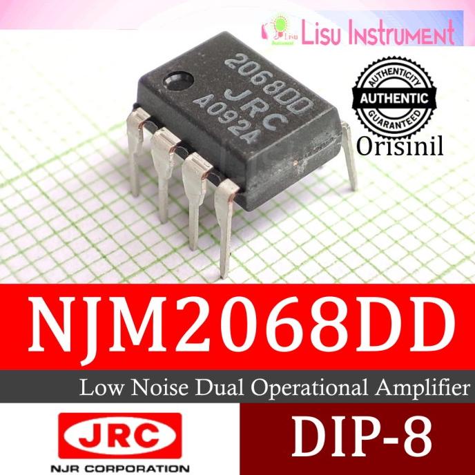 Jual NJM2068 2068DD JRC2068 Low Noise Dual Operational Amplifier DIP-8 JRC lisuin90 Ayo Beli ...