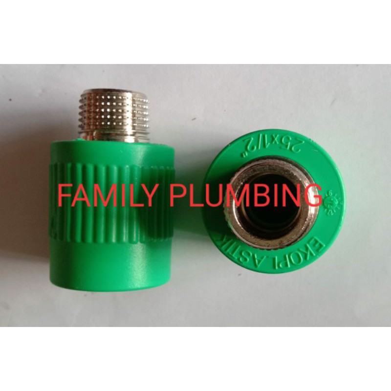 Jual SOK DRAT LUAR SDL MALE THREAD JOINT 32mm x 1" INCH PPR RUCIKA ...