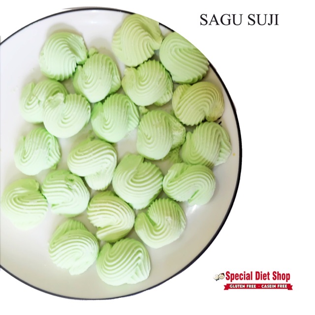 Jual SAGU SUJI GLUTEN FREE COOKIES|EGG FREE|MSG FREE|SNACK AUTISME ...