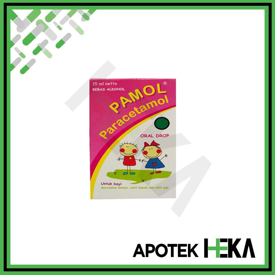 Jual Pamol Oral Drop 15 ml - Sirup Paracetamol Penurun Panas Bayi ...