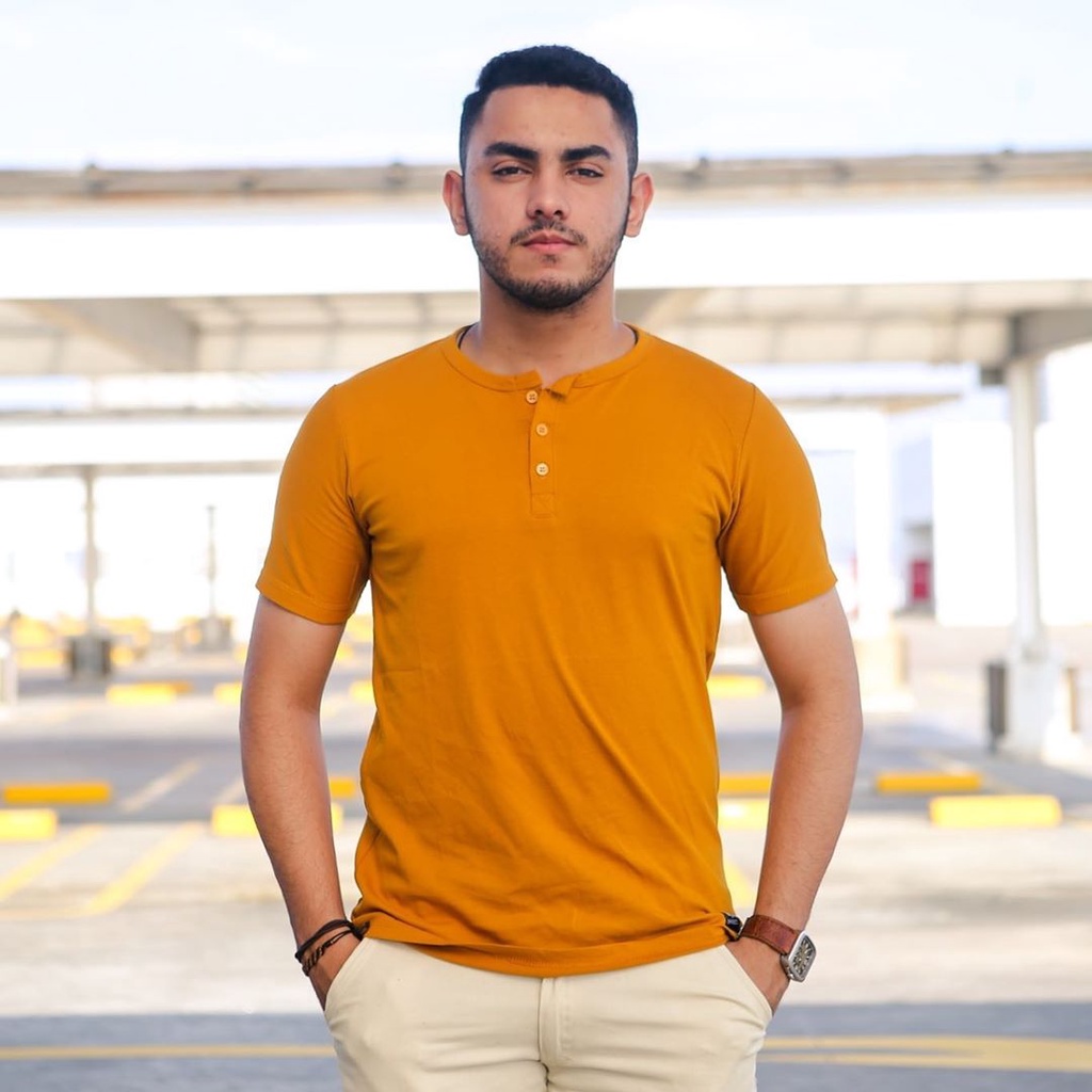 Jual Henley Tee / Kaos Polos Pria / Kaos Basic / Kaos Polos Kancing ... Jual Henley Tee / Kaos Polos Pria / Kaos Basic / Kaos Polos Kancing ...