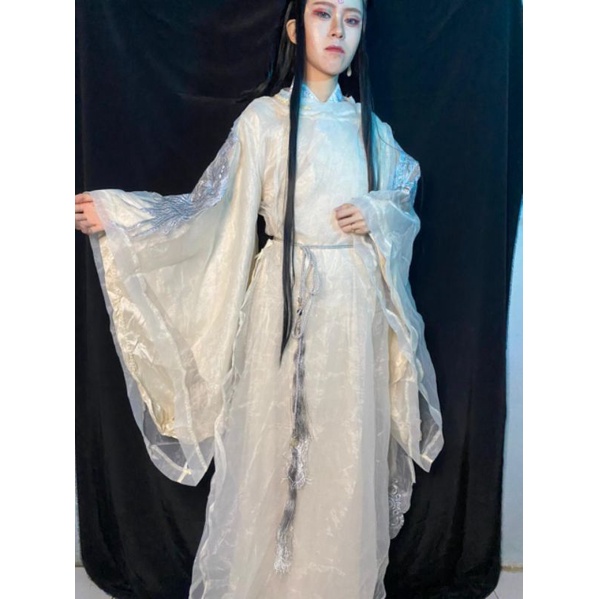 Jual hanfu 2 cream male/female +tali gesper | Shopee Indonesia