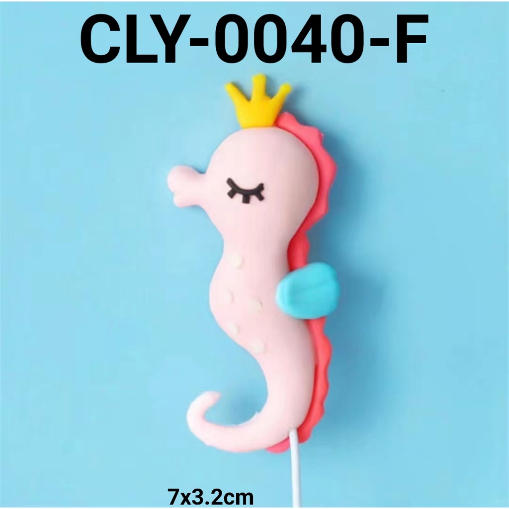 Jual GR-CLY-0040 Cake topper hiasan kue clay kerang bintang laut yamama baking | Shopee Indonesia