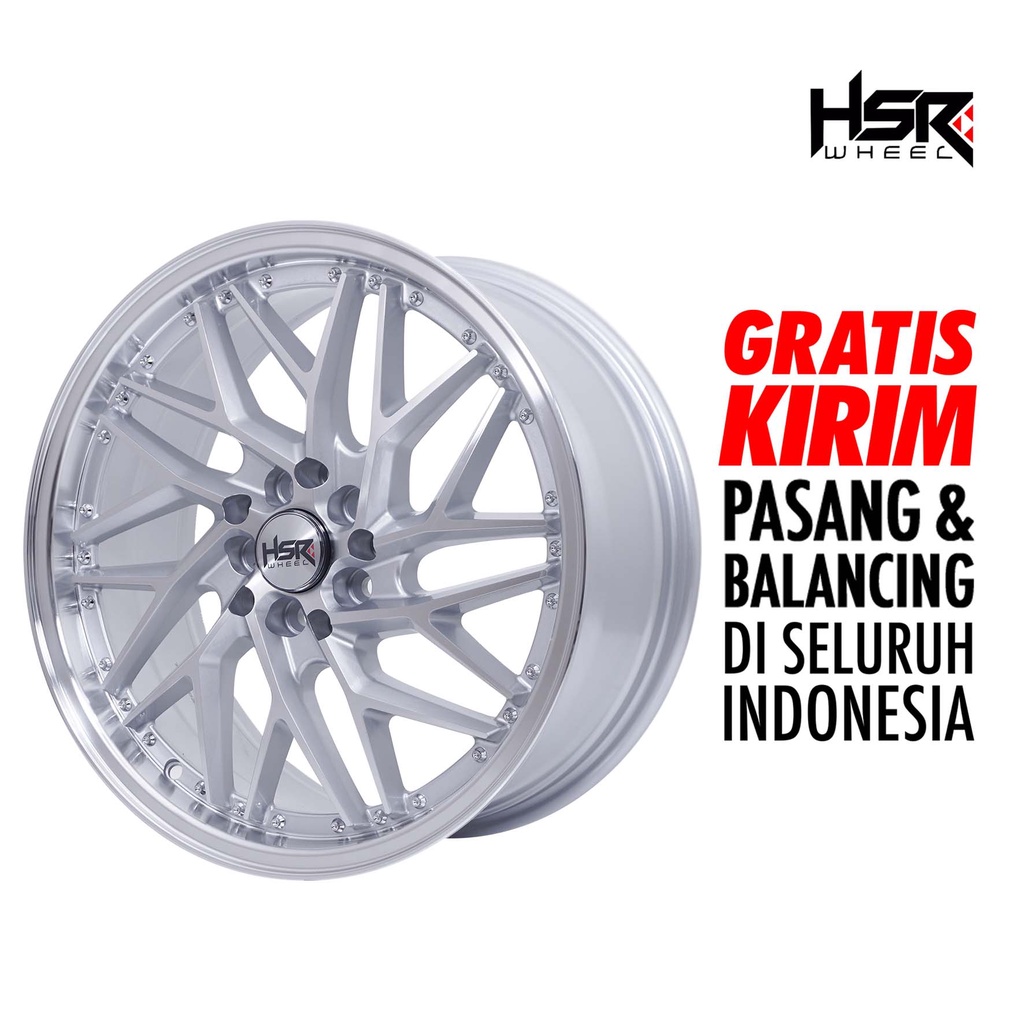 Jual Velg mobil racing HSR SEPULU FC HSR R17X75 H10X100-114,3 ET42 SMFL ...