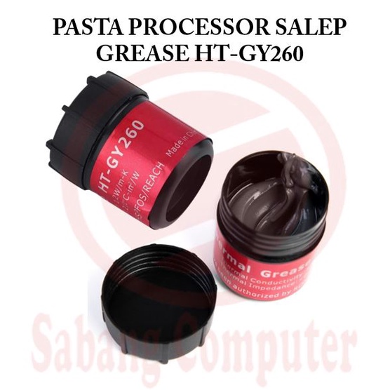 Jual PASTA PROCESSOR SALEP GREASE HT-GY260 | THERMAL PASTE STANDAR ...