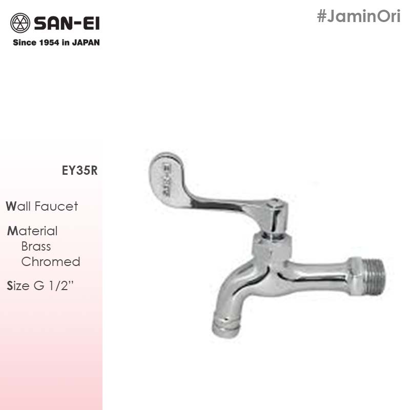 Jual San-Ei Kran Air - Kran Tembok Sink Tap EY35R | Shopee Indonesia