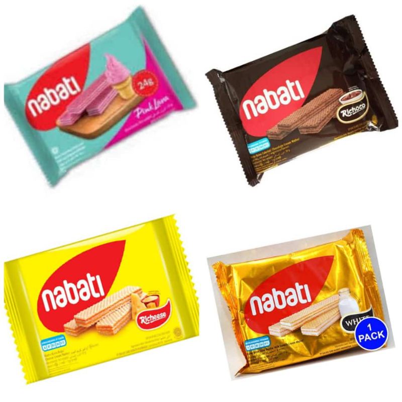 Jual Nabati Wafer Richese 46gr Waffer Murah dan Enak | Shopee Indonesia