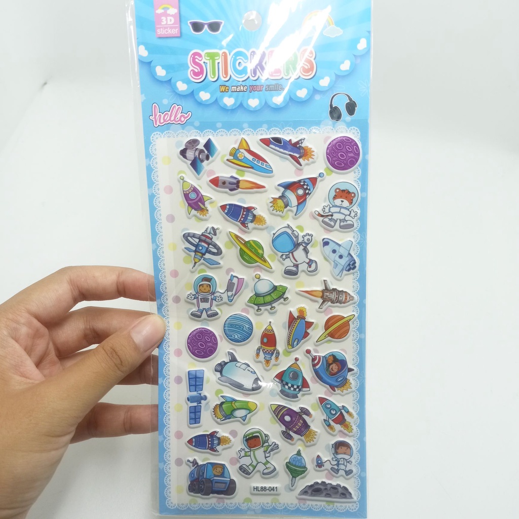 Jual Edukatoys Sticker Timbul Pt. 2 Stiker Tempelan Label Spongebob ...