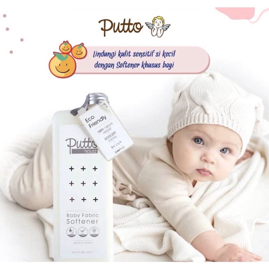 Jual Putto Houzz Baby Fabric Softener 1200ml | Shopee Indonesia