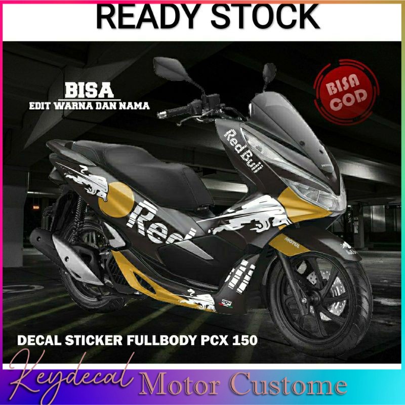 Jual stiker pcx Decal pcx 150 full body Striping motor pcx full variasi ...